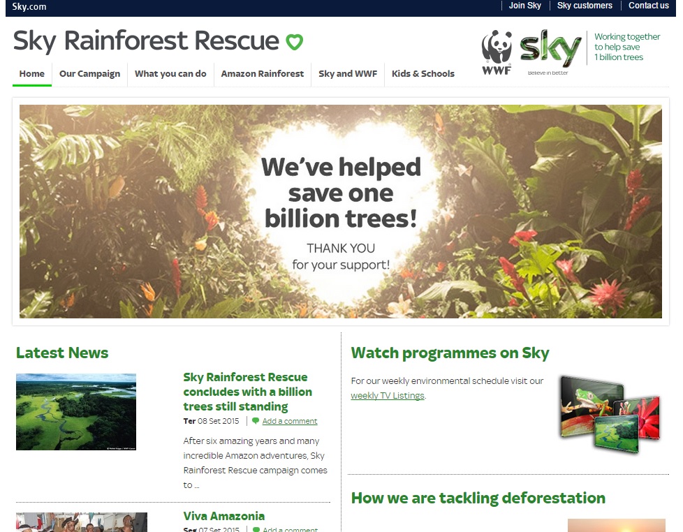 WWF, Governo do Acre e Sky celebram parceria de seis anos | WWF Brasil